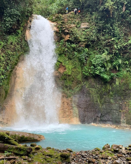 Blue Falls Costa Rica Really Does Have The Bluest Waterfalls