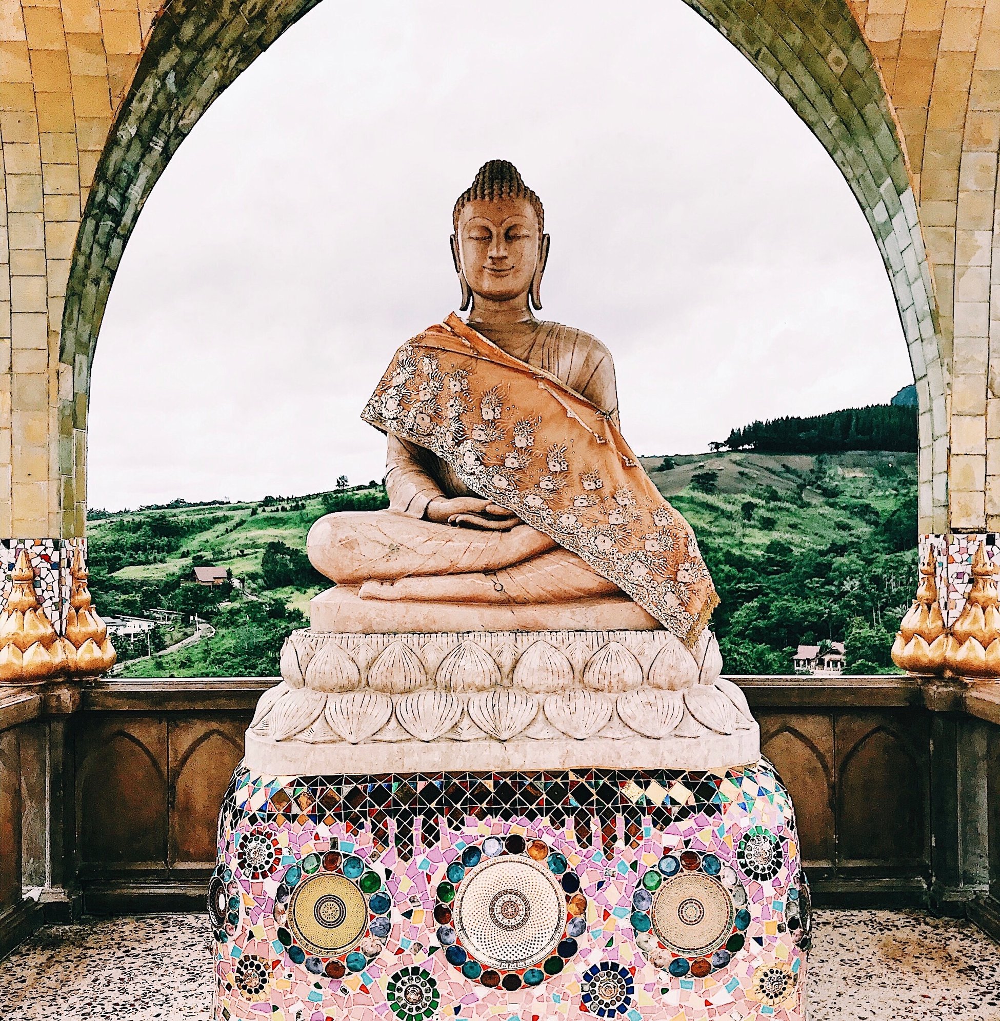 Visit Our Favorite Colorful Temple In The Mountains Of Thailand