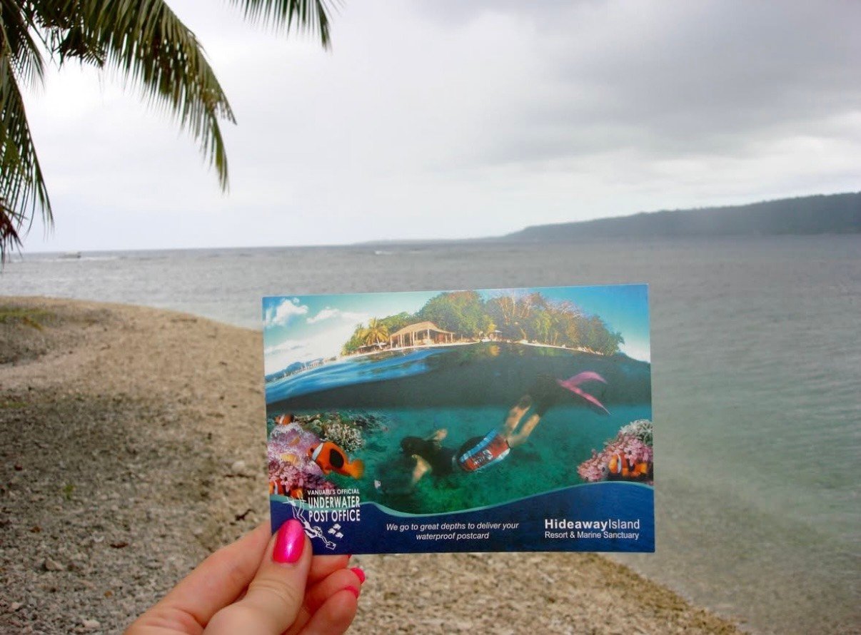 Send Postcards From An Underwater Post Office In Vanuatu!