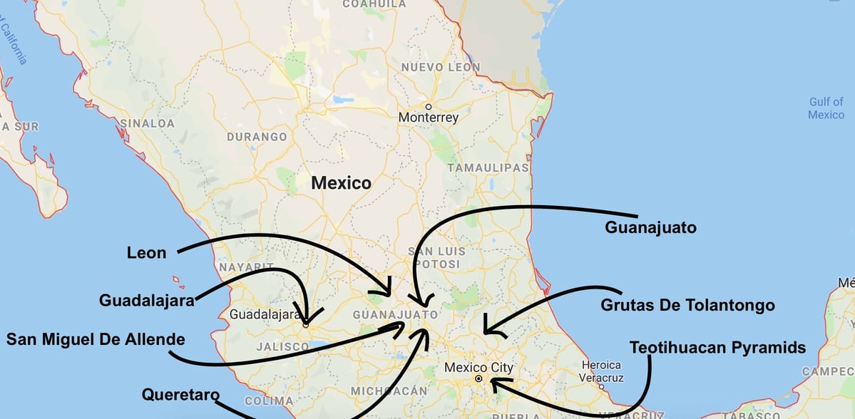 This Mexico Vacation Planner Has All The Best Spots Mapped Out For You