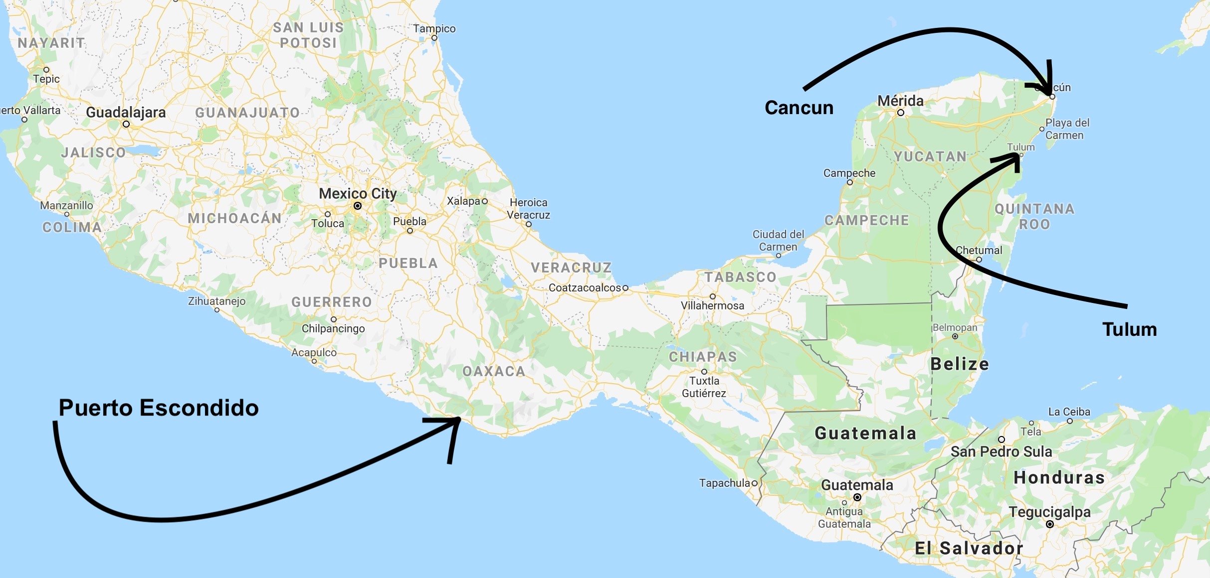 This Mexico Vacation Planner Has All The Best Spots Mapped Out For You