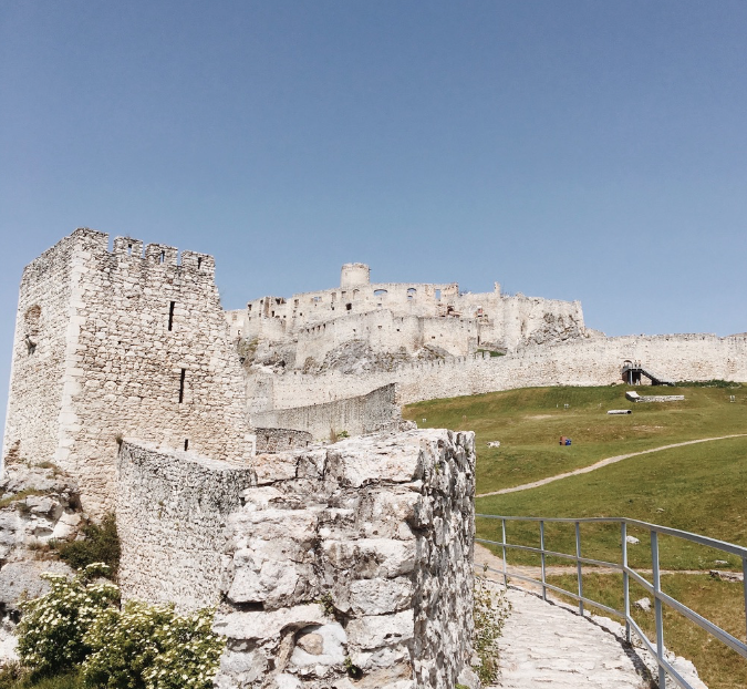 Climb Up To Crumbling Castle Ruins In Kosice, Slovakia