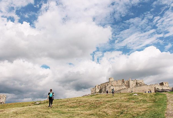 Climb Up To Crumbling Castle Ruins In Kosice, Slovakia