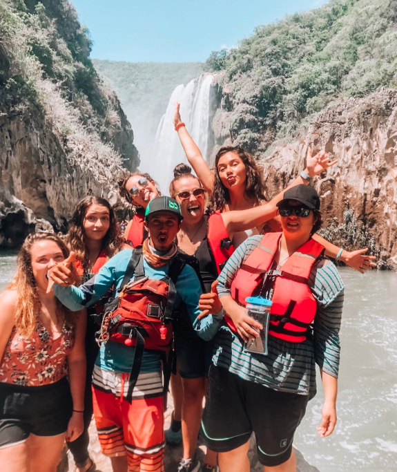 We're Loving The Tamul Waterfall in Mexico