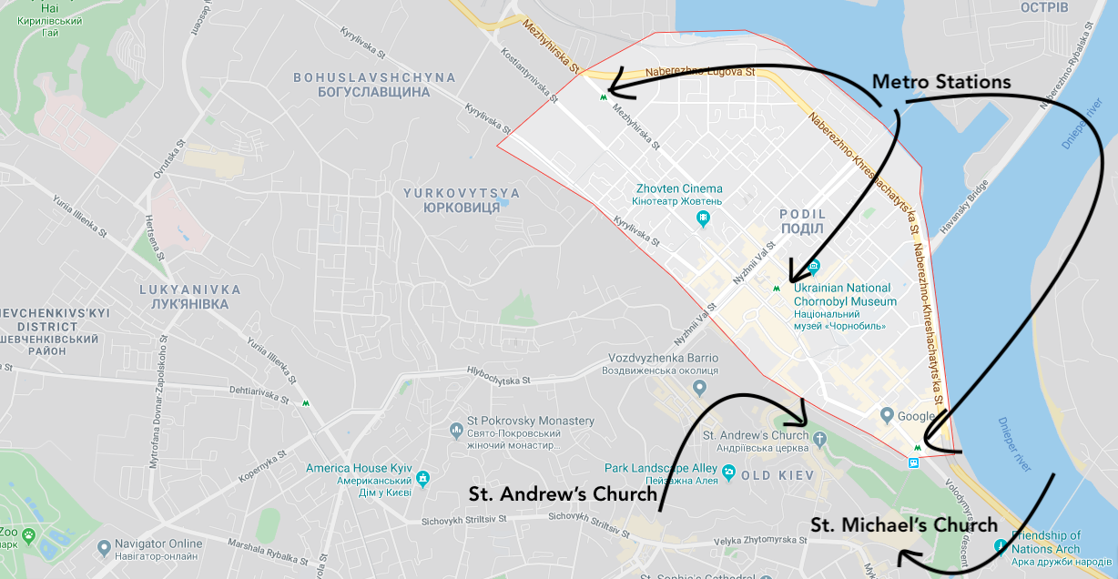 Go Pastel Hunting In Podil, One Of Kyiv’s Oldest Neighborhoods