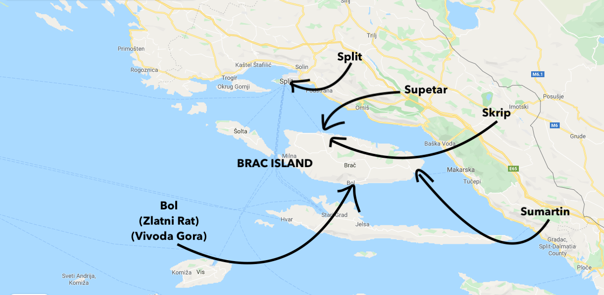 Croatia’s Most Famous Beach Is On Brac Island — Zlatni Rat