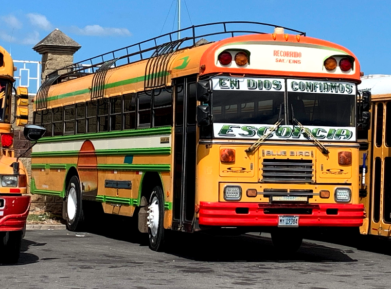 Traveling By Bus In Nicaragua